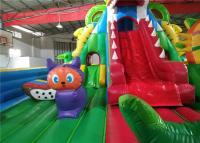 China Kids Outdoor Inflatable Playground Equipment Anti UV Funny For Splash Park for sale