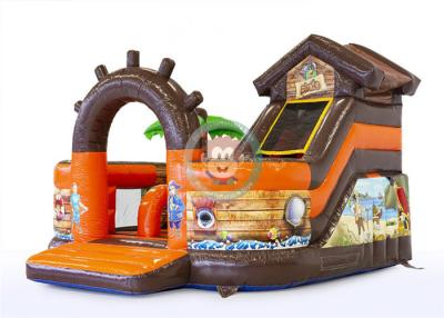 China Commercial Bounce House Playground , Inflatable Play Structures Fire Proof UV Resistant for sale
