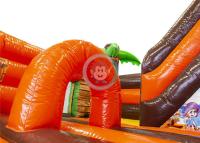China Commercial Bounce House Playground , Inflatable Play Structures Fire Proof UV Resistant for sale