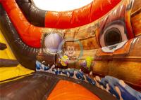 China Commercial Bounce House Playground , Inflatable Play Structures Fire Proof UV Resistant for sale