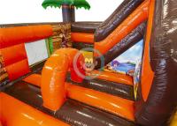 China Pirate Outdoor Inflatable Playground Modern Creative Design With Slipery Slide for sale