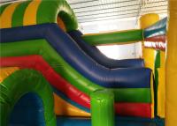 China Indoor Commercial Bounce House Combo 6x5x3.5m Size Customizable Printing for sale