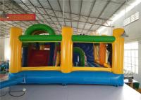 China Indoor Commercial Bounce House Combo 6x5x3.5m Size Customizable Printing for sale