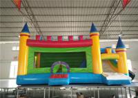 China PVC Inflatable Commercial Bounce House Fire Retardant Fun Creative With Slide for sale