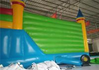 China PVC Inflatable Commercial Bounce House Fire Retardant Fun Creative With Slide for sale