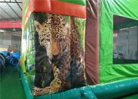 China Tree Kids Commercial Bounce House Full Digital Printing Convenient Installation for sale