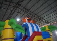 China OEM High Safety Obstacle Course Bounce House 30 Minutes Set Up Time 6x5x3.5m for sale