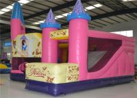 China Lovely Princess Toddler Commercial Bounce House Inflatables PVC 0.55mm Tarpaulin for sale