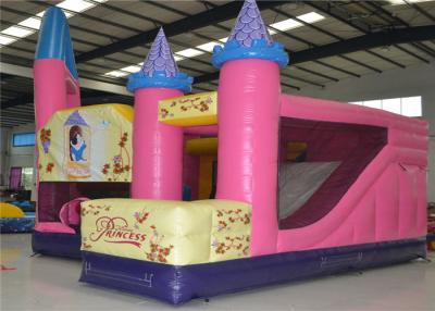 China Lovely Princess Toddler Commercial Bounce House Inflatables PVC 0.55mm Tarpaulin for sale