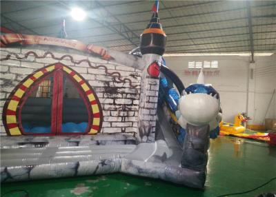 China Dragon Big Jumping Castle , Toddler Bouncy Castle Airtight Leak Proof Strong Stitched for sale