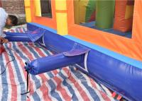 China Tiger Obstacle Course Jumper Play Zone PVC 0.55mm Tarpaulin Customized Size for sale