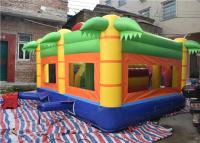 China Tiger Obstacle Course Jumper Play Zone PVC 0.55mm Tarpaulin Customized Size for sale