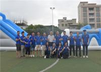 China Outdoor Inflatable Fun 5K Race Equipment Soft High Safety Easy Assemble Fireproof for sale