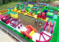 China Outdoor Inflatable Fun 5K , Blow Up Bounce House 44m*42m*5m L*W*H Water Proof for sale