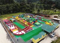 China Outdoor Inflatable Fun 5K , Blow Up Bounce House 44m*42m*5m L*W*H Water Proof for sale