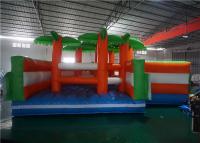 China Amusement Park Commercial Inflatable Bounce House Tunnel Shaped Design Reliable for sale