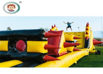 China Giant Insane Inflatable Fun 5K , Obstacle Course Bouncer Running Events Strong Stitched for sale