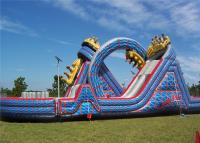 China Adult Inflatable Obstacle Course Jumper Big Challenge Keeping Fit For Boot Camp for sale