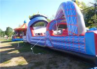 China Ourdoor Inflatable Assault Course , Fun Obstacle Course Running 5K Long Distance for sale