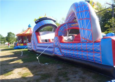 China Ourdoor Inflatable Assault Course , Fun Obstacle Course Running 5K Long Distance for sale