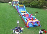China Giant Blow Up Obstacle Course PVC Material 30m*5m*5m Flexible Combo Modules for sale