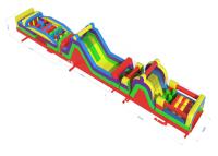 China Rush Obstacle Course Bouncy Castle Game Equipment Fun 5K Modern Design For Team Building for sale
