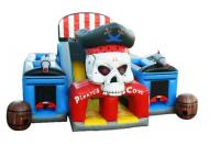 China OEM Bouncy Castle Assault Course , Blow Up Bounce House Hallowmas Theme Hallowmas for sale