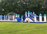 China Playarea Children'S Inflatable Obstacle Course EN14960 Standard Flame Retardant, for sale