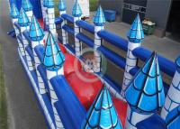 China Playarea Children'S Inflatable Obstacle Course EN14960 Standard Flame Retardant, for sale