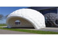 China Dome Inflatable Event Tent White Color 9 Meters Diameter PVC 0.55mm Tarpaulin for sale