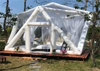 China Commercial Inflatable Party Tent , Blow Up Event Tent  Clear Bubble Design Quick Set for sale