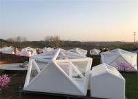 China Commercial Inflatable Party Tent , Blow Up Event Tent  Clear Bubble Design Quick Set for sale