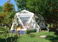 China Commercial Inflatable Party Tent , Blow Up Event Tent  Clear Bubble Design Quick Set for sale
