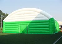 China White Green Inflatable Event Tent Dome Shaped Sound Insulation Heat Preservation for sale