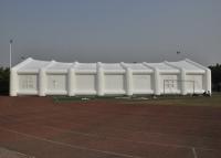 China Ourdoor Glamping Inflatable Event Tent Movable Doors Lead Free For Parties for sale