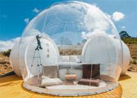 China High Safety Custom Inflatable Tent Transparant Covered With Frame Tunnel Entrance for sale