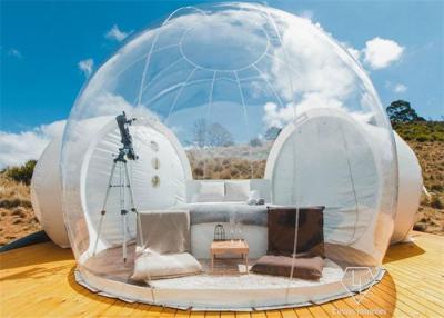 China High Safety Custom Inflatable Tent Transparant Covered With Frame Tunnel Entrance for sale