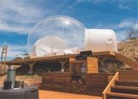 China High Safety Custom Inflatable Tent Transparant Covered With Frame Tunnel Entrance for sale