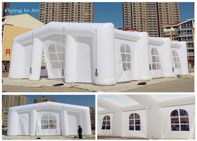 China Commercial Inflatable Day Tent Air Sealed Roll Up Doors Windows For Sports Arena for sale