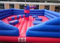 China Commercial Inflatable Wipeout Course Fun Diameter 8m 0.55mm PVC Tarpaulin for sale