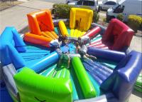China Bungee Run Inflatable Sports Games , Inflatable Assault Course Highly Participatory for sale