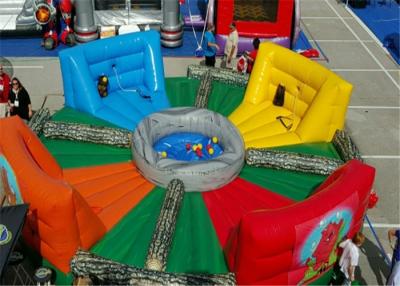 China Bungee Run Inflatable Sports Games , Inflatable Assault Course Highly Participatory for sale