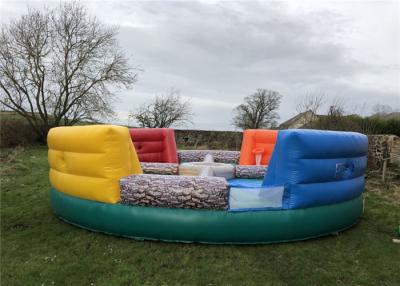 China Quick Setup Inflatable Sports Arena 8 Meters Dia Customized With Air Blower Repair Kit for sale