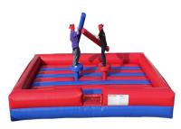 China Commercial Inflatable Sports Arena , Sports Themed Bounce House Gladiator Jousting for sale