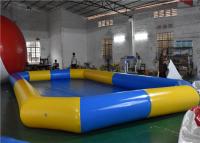 China Indoor Above Ground Swimming Pools , Blow Up Pool High Tearing Strengthfor Park Playground for sale