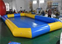 China Indoor Above Ground Swimming Pools , Blow Up Pool High Tearing Strengthfor Park Playground for sale