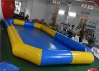 China Indoor Above Ground Swimming Pools , Blow Up Pool High Tearing Strengthfor Park Playground for sale