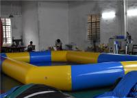 China Indoor Above Ground Swimming Pools , Blow Up Pool High Tearing Strengthfor Park Playground for sale