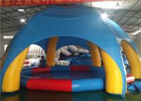 China Children Above Ground Swimming Pools Portable EN14960 With Shade Tent for sale