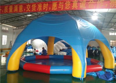 China Children Above Ground Swimming Pools Portable EN14960 With Shade Tent for sale